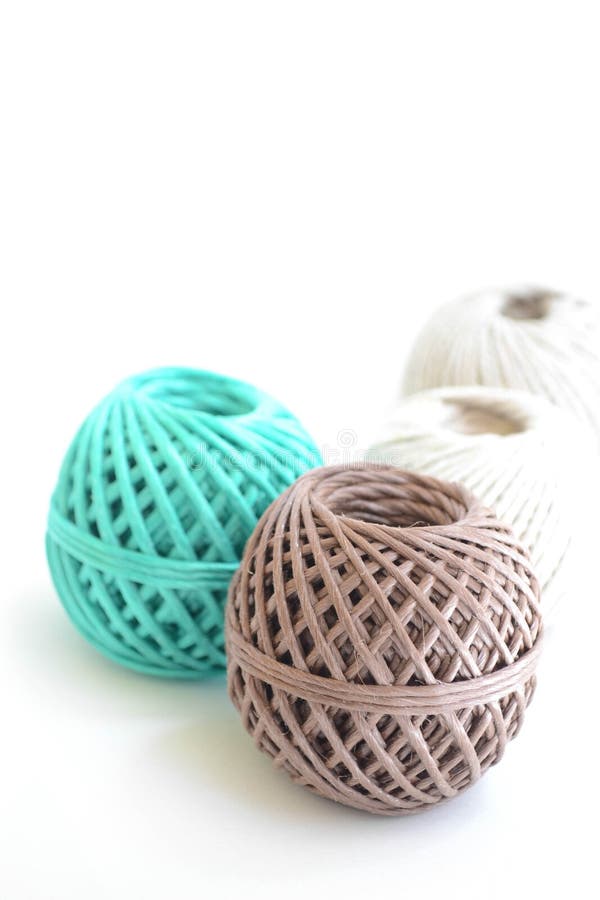 Four thread clews stock photo. Image of objects, colors - 33623996