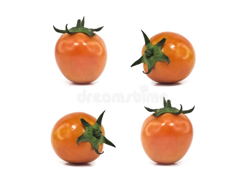 Four Tomatoes stock image. Image of vitamin, fresh, object - 23824737