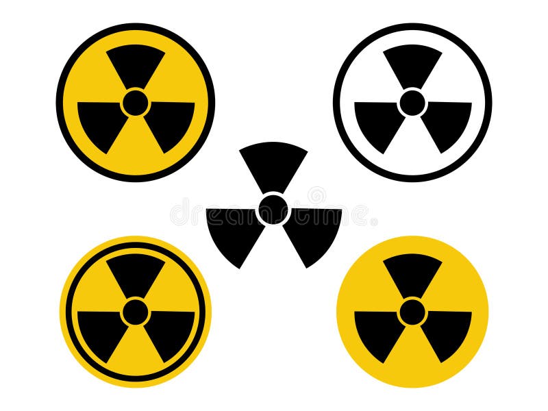 Different Versions of the Internationally Recognized Radioactive Hazard ...