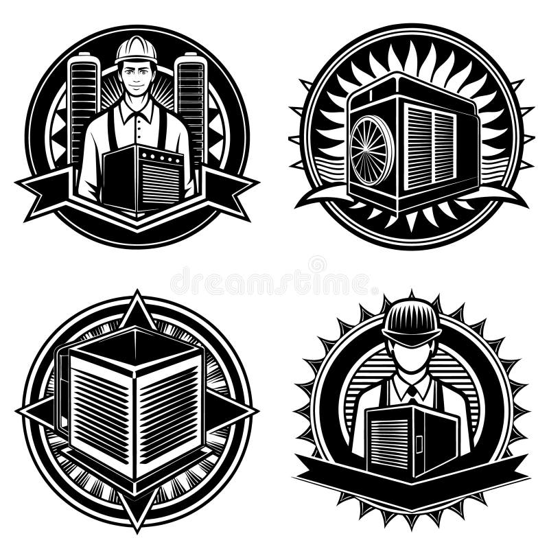 Equipment Air Conditioning Fan Stock Illustrations – 10,457 Equipment ...