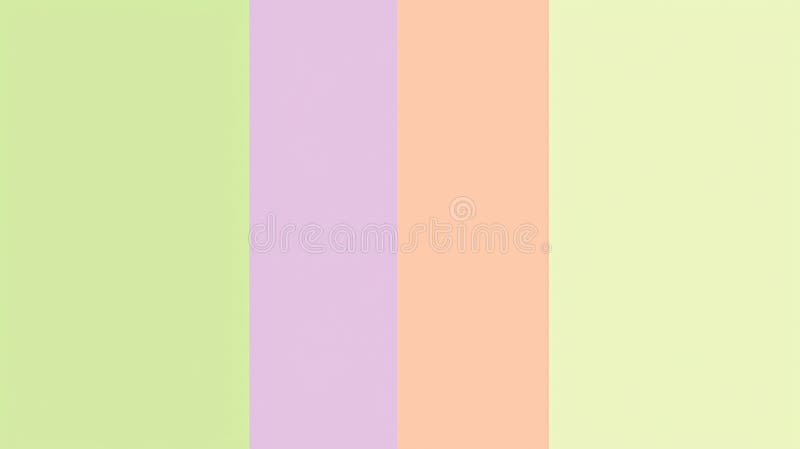 Four Vertical Stripes of Color Creating a Harmonious and Trendy ...