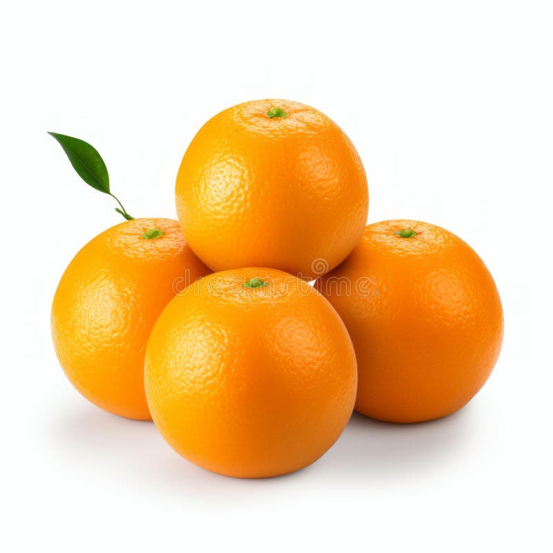 Minimalistic Japanese Style: Ultra Realistic Oranges in High-key ...