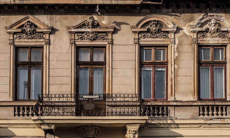 Four vintage windows stock image. Image of marble, landmark - 35115931