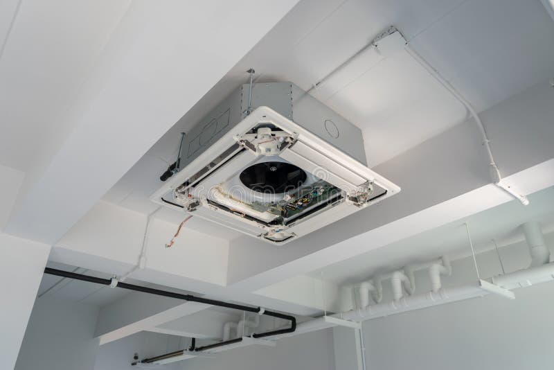 Four-way air conditioner stock photo. Image of climate - 149929052