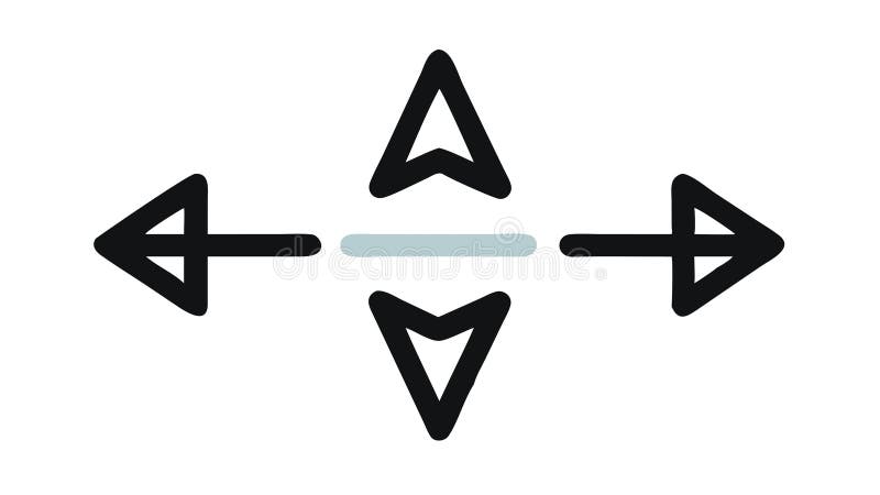 Directional Outline Icon Stock Illustrations – 9,043 Directional ...