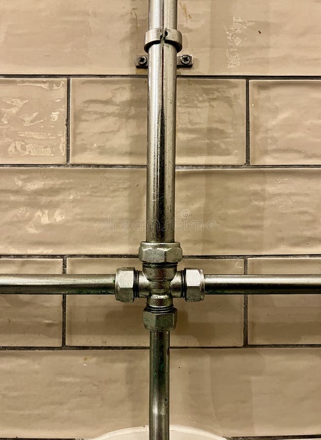 Plumbing Joint stock photo. Image of four, bolt, plumbers - 298533406