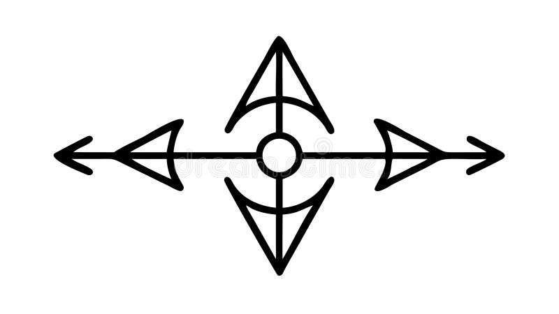 Arrow Symbolizing Movement Stock Illustrations – 3,630 Arrow ...