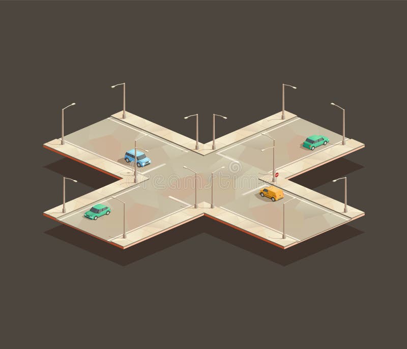 Way Intersection Stock Illustrations – 5,736 Way Intersection Stock ...