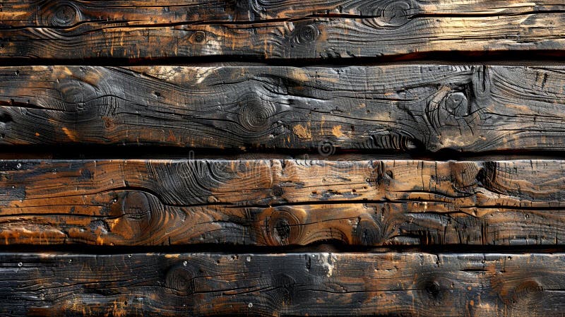 Burnt wood plank texture stock illustration. Illustration of abstract ...