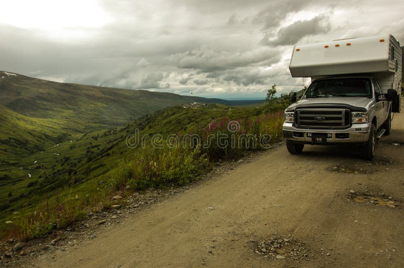 Four-wheel drive mobile editorial photo. Image of motorhome - 87298776