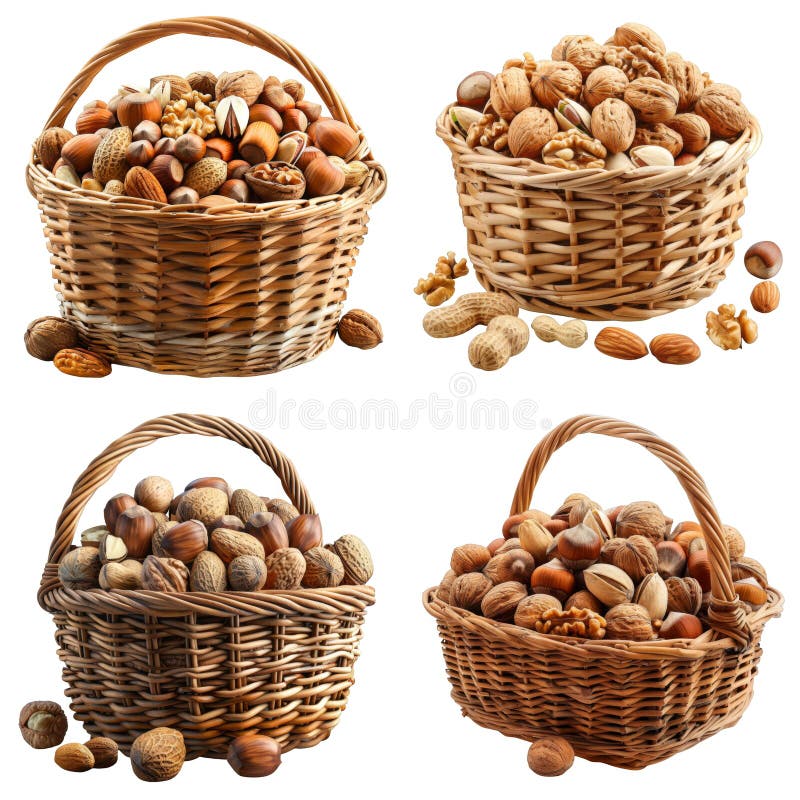 Four Wicker Baskets Stock Photos - Free & Royalty-Free Stock Photos ...