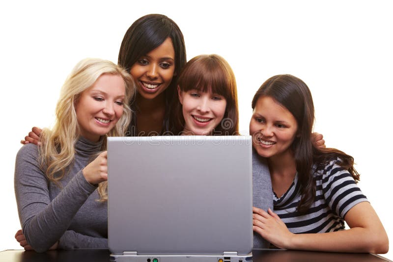 Group of Four Happy Women in Nature Stock Image - Image of happy, group ... Group of Four Happy Women in Nature Stock Image - Image of happy, group ...