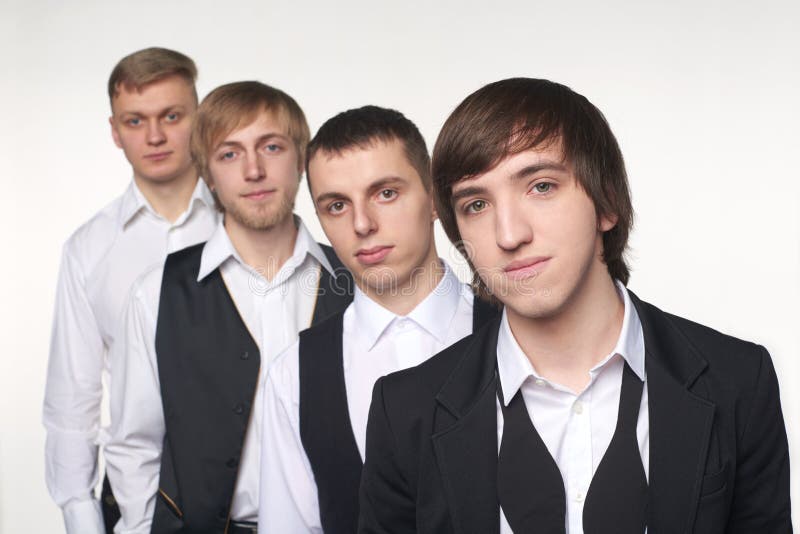 Four young men stock photo. Image of lifestyle, adult - 51230220