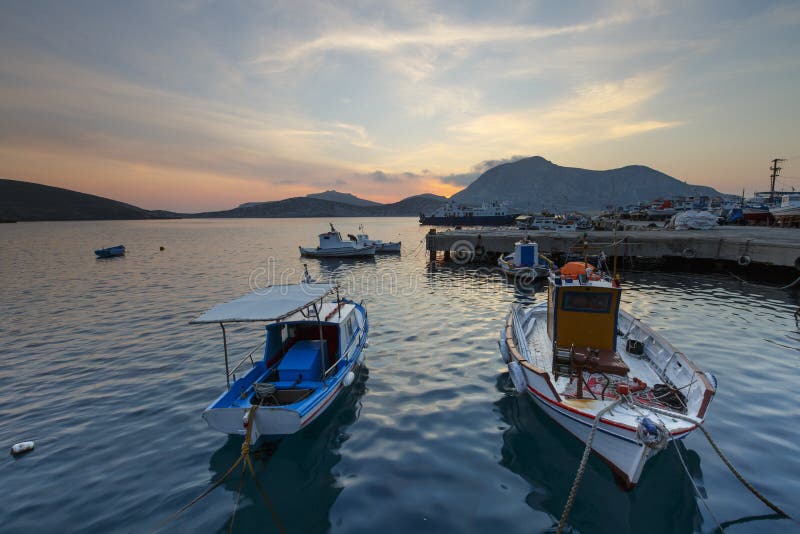 Fourni island. editorial photo. Image of greece, port - 90278681