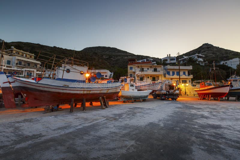 Fourni Island. editorial photo. Image of morning, greece - 90368591