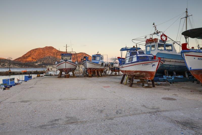 Fourni Island. editorial stock image. Image of landscape - 90370109