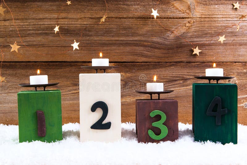 Fourth advent stock photo. Image of candle, backgrounds - 11547400