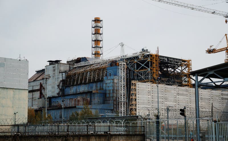 Fourth Block of the Chernobyl Nuclear Power Plant in 30 Years Af ...