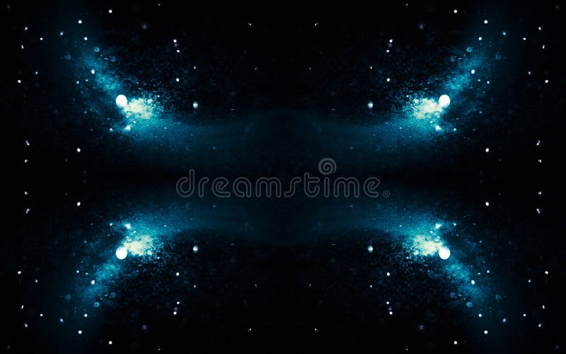 Fourth Dimensional Space Particles Abstract Stock Image - Image of ...