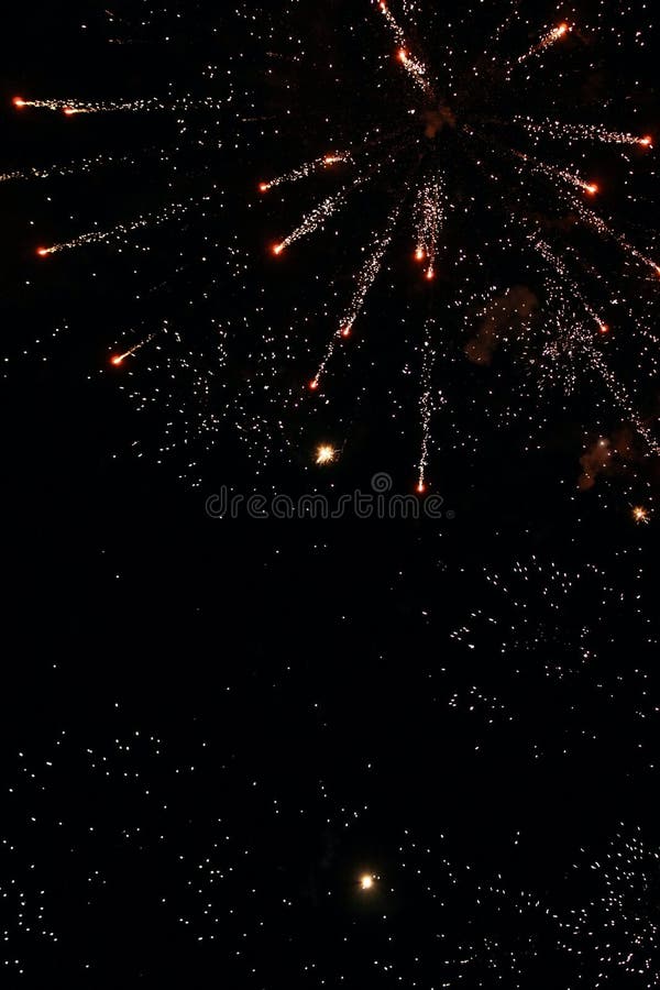 Fireworks Rocket Exploding in the Sky Stock Image - Image of fourth ...