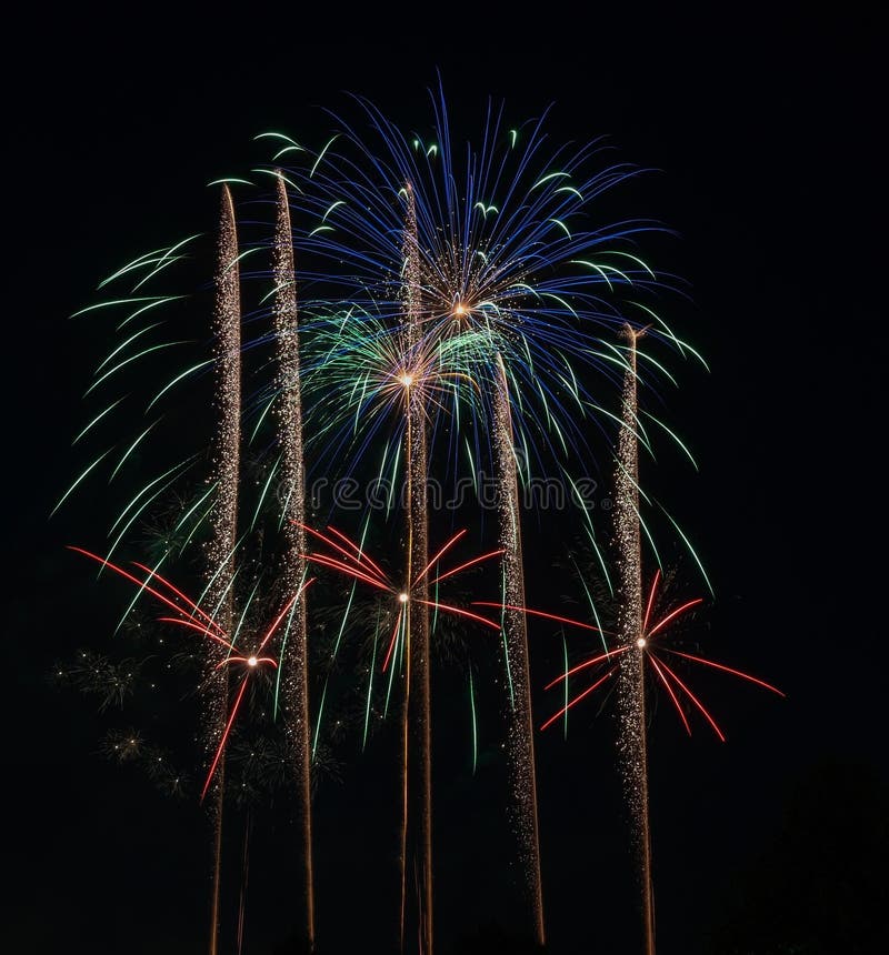 Fourth of July fun stock image. Image of fireworks, fourth - 155278497