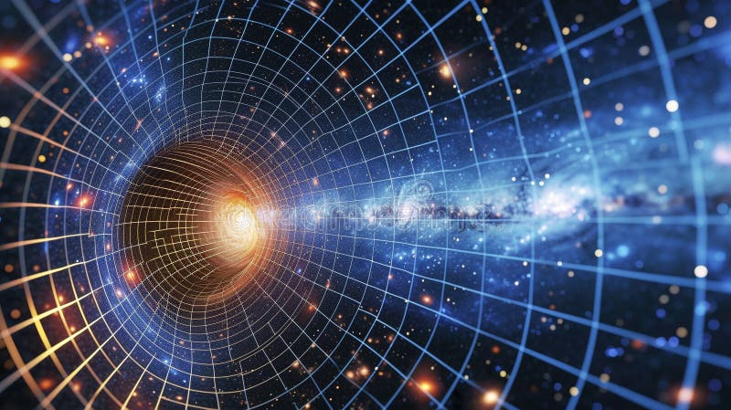 The Fourth Measure of the Spatial Dimension. a Wormhole in Space Stock ... The Fourth Measure of the Spatial Dimension. a Wormhole in Space Stock ...