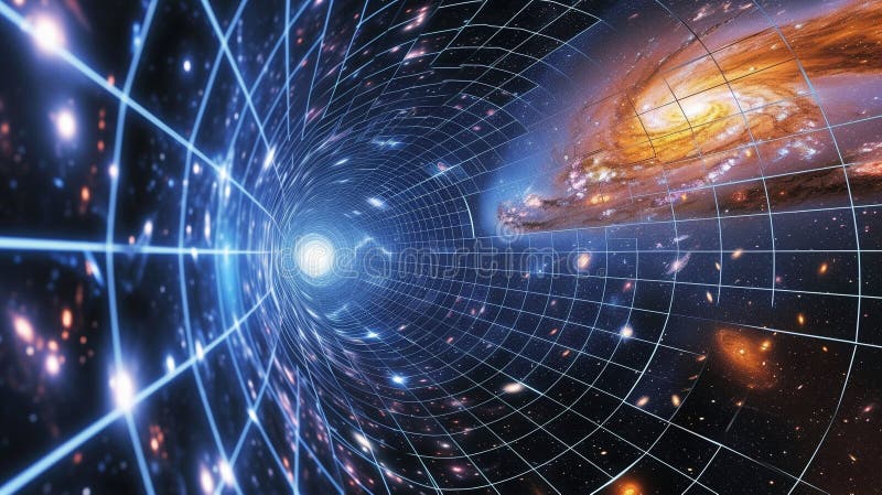 The Fourth Measure of the Spatial Dimension. a Wormhole in Space Stock ... The Fourth Measure of the Spatial Dimension. a Wormhole in Space Stock ...