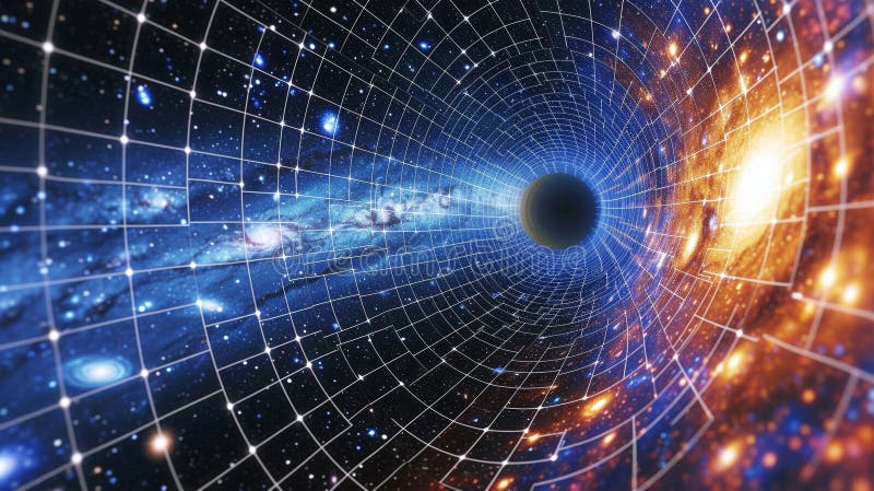 The Fourth Measure of the Spatial Dimension. a Wormhole in Space Stock ... The Fourth Measure of the Spatial Dimension. a Wormhole in Space Stock ...