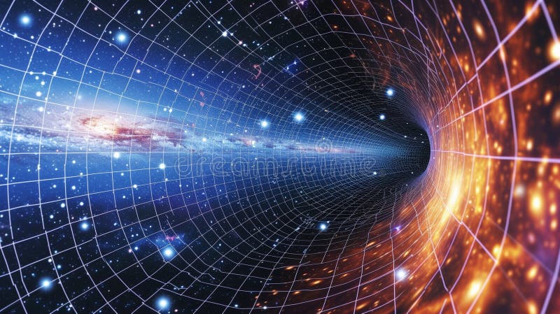 The Fourth Measure of the Spatial Dimension. a Wormhole in Space Stock ... The Fourth Measure of the Spatial Dimension. a Wormhole in Space Stock ...