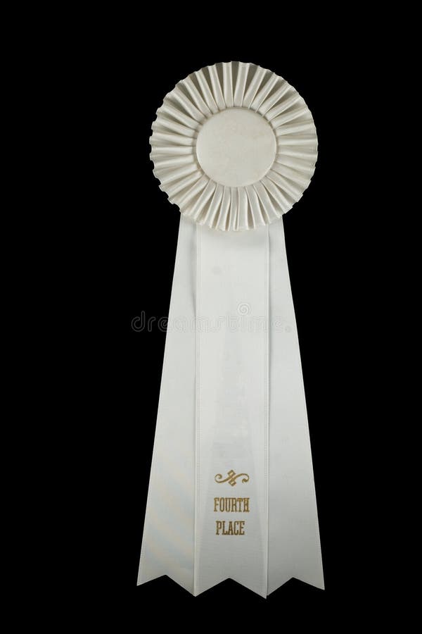 Fourth ribbon stock image. Image of fourth, competition - 1462079