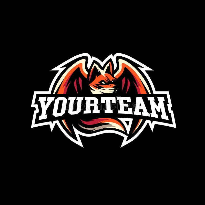 Fox with Wings Illustration Stock Vector - Illustration of wings, angry ...