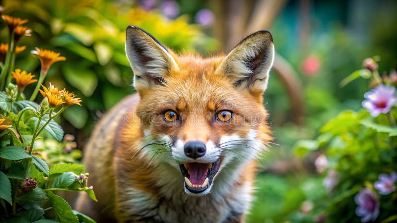 Cute Angry Fox Stock Illustrations – 1,291 Cute Angry Fox Stock ...