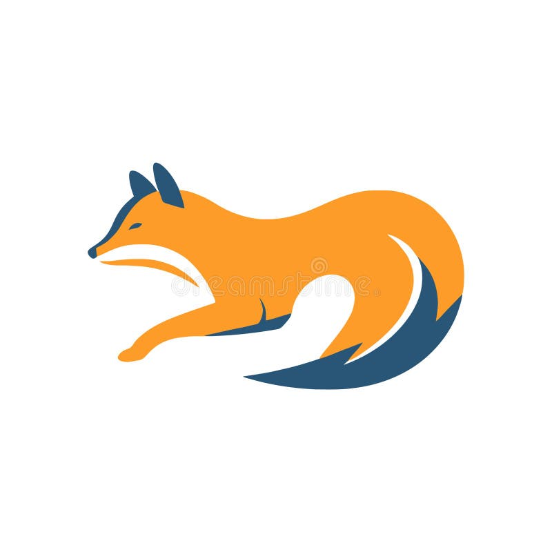 Fox Animal Logo Mascot Vector Design Illustration Stock Vector ...