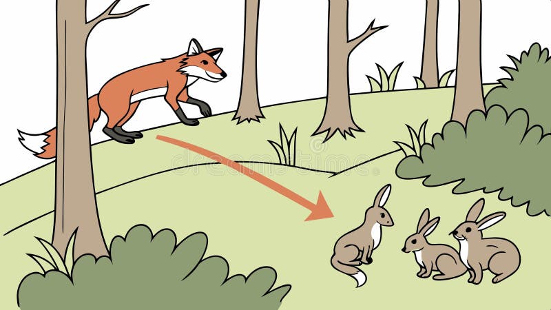 Pursuing Rabbits Stock Illustrations – 2 Pursuing Rabbits Stock ...