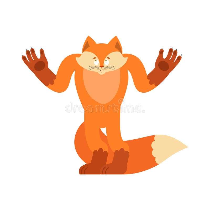 Perplexed Cartoon Fox Stock Illustrations – 5 Perplexed Cartoon Fox ...