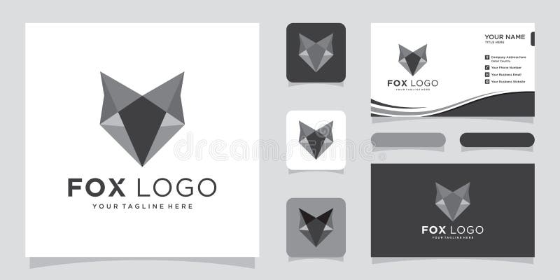 Fox Creative Logo Vector, Fox Icon, Fox Modern Geometric Logo Abstract ...