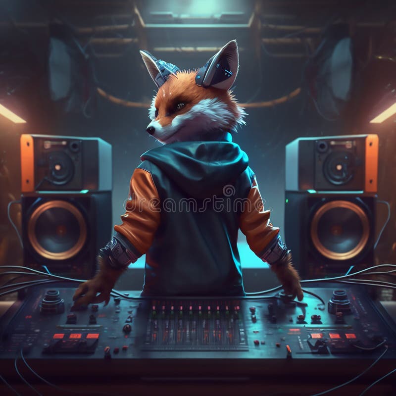 Dj Fox Stock Illustrations – 41 Dj Fox Stock Illustrations, Vectors ...