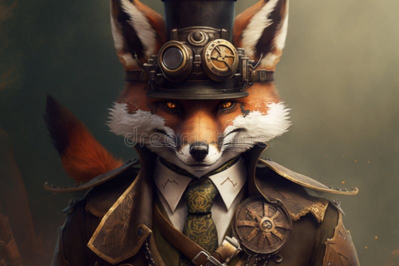 Steampunk Fox Stock Illustrations – 96 Steampunk Fox Stock Illustrations, Vectors & Clipart ...