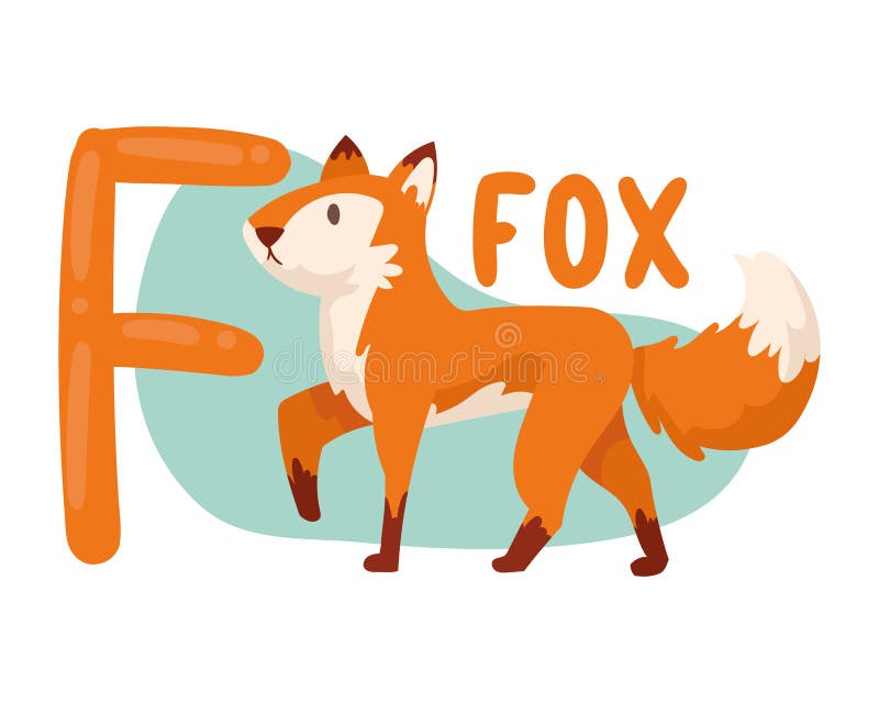 Letter F Fox Stock Illustrations – 187 Letter F Fox Stock Illustrations ...