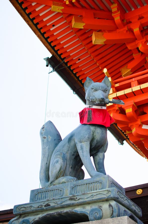 The fox at the gate stock image. Image of figure, religion - 43458367