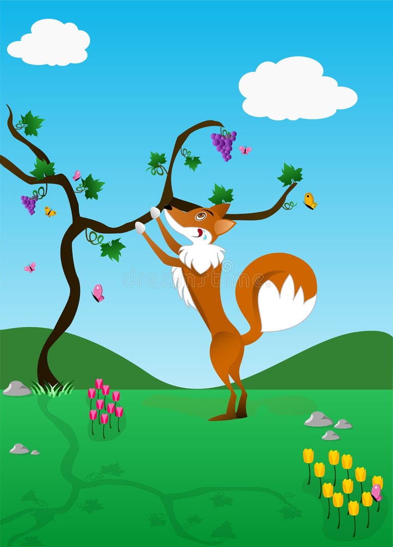 Fox Grapes Stock Illustrations – 851 Fox Grapes Stock Illustrations ...