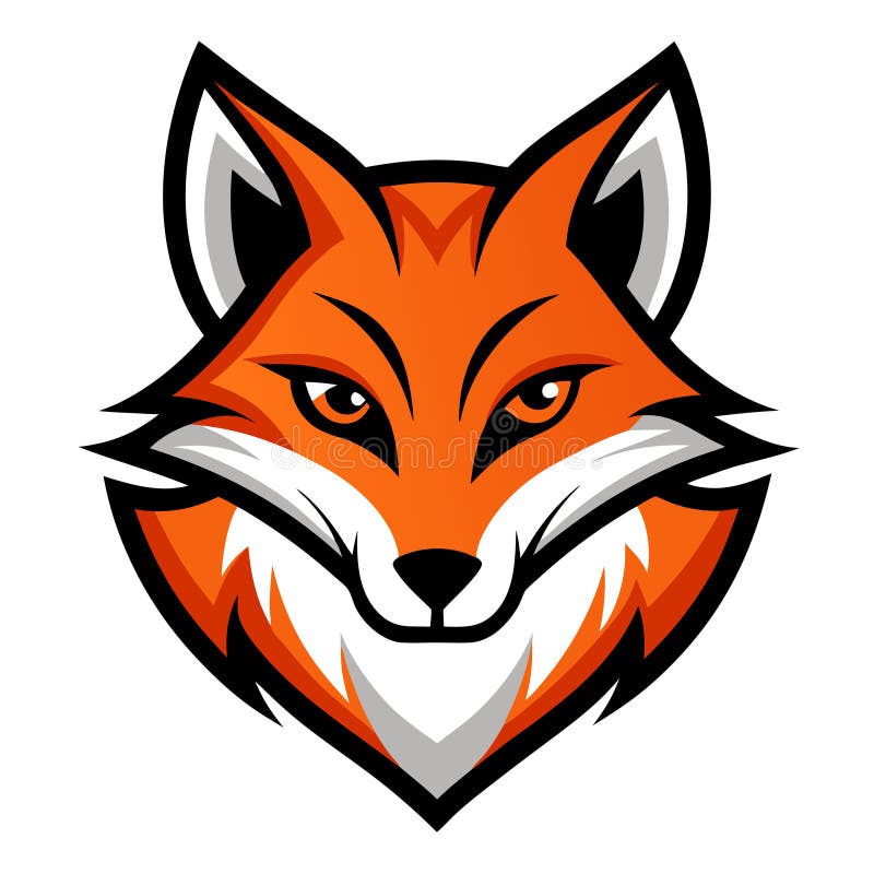 Fox Head Mascot Logo Vector Art Stock Vector - Illustration of identity ...