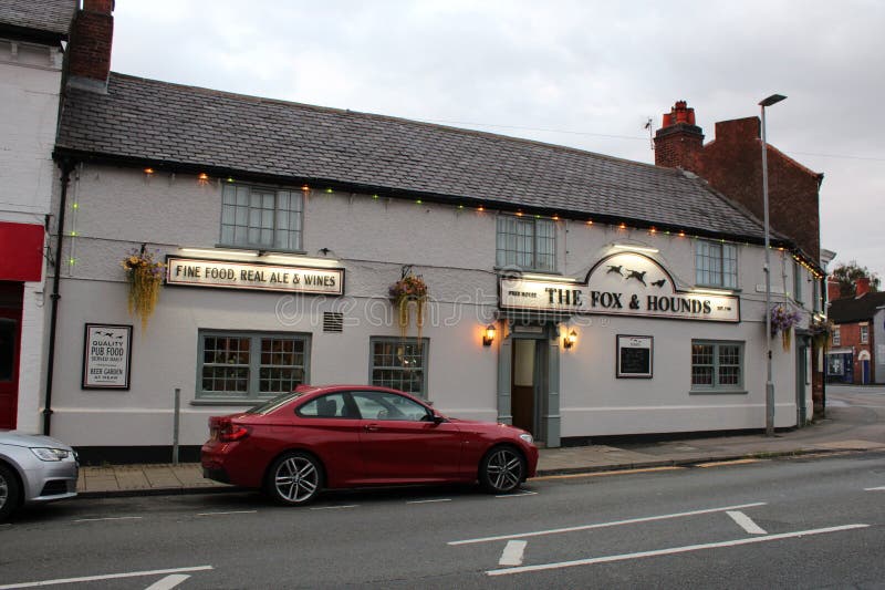 Fox and Hounds Pub and Restaurant Editorial Photography - Image of ...
