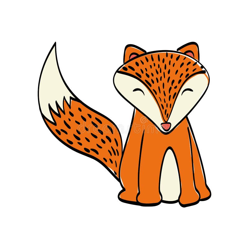 Fox Icon Design, Vector Illustration Stock Vector - Illustration of ...