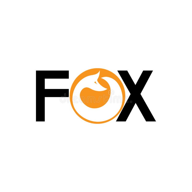 Fox icon logo vector stock vector. Illustration of sign - 304766572