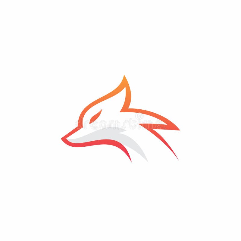 Fox Abstract Logo. Fox Head. Fox Icon Vector Stock Vector ...