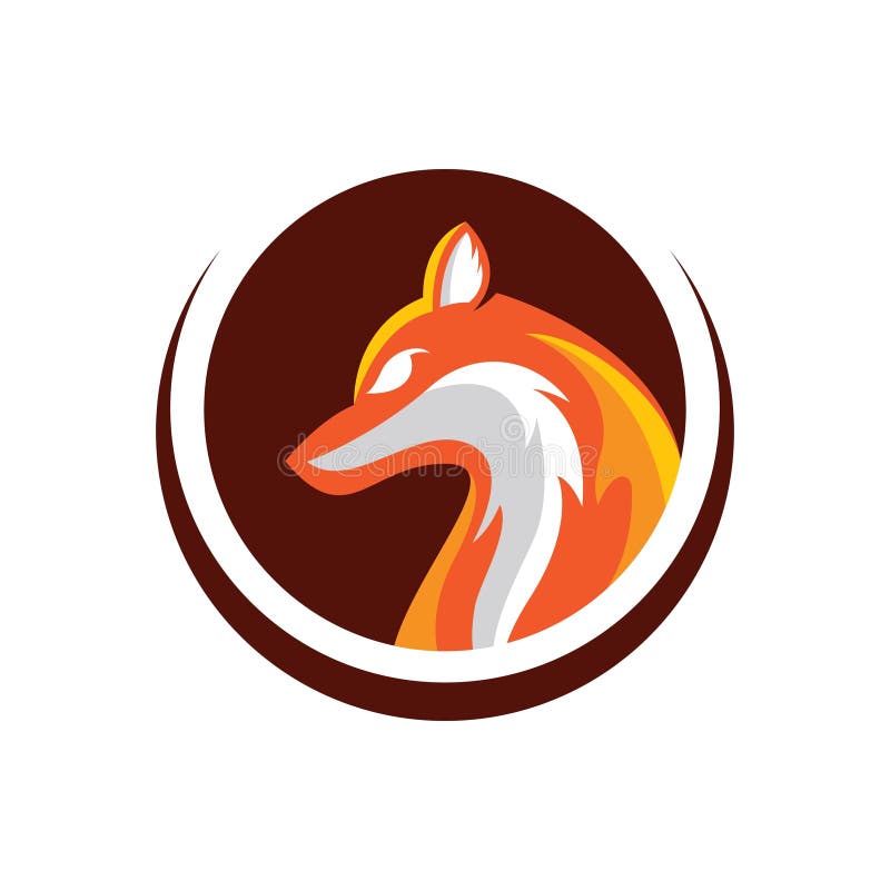 Fox Logo Images Illustration Stock Vector - Illustration of symbol ...