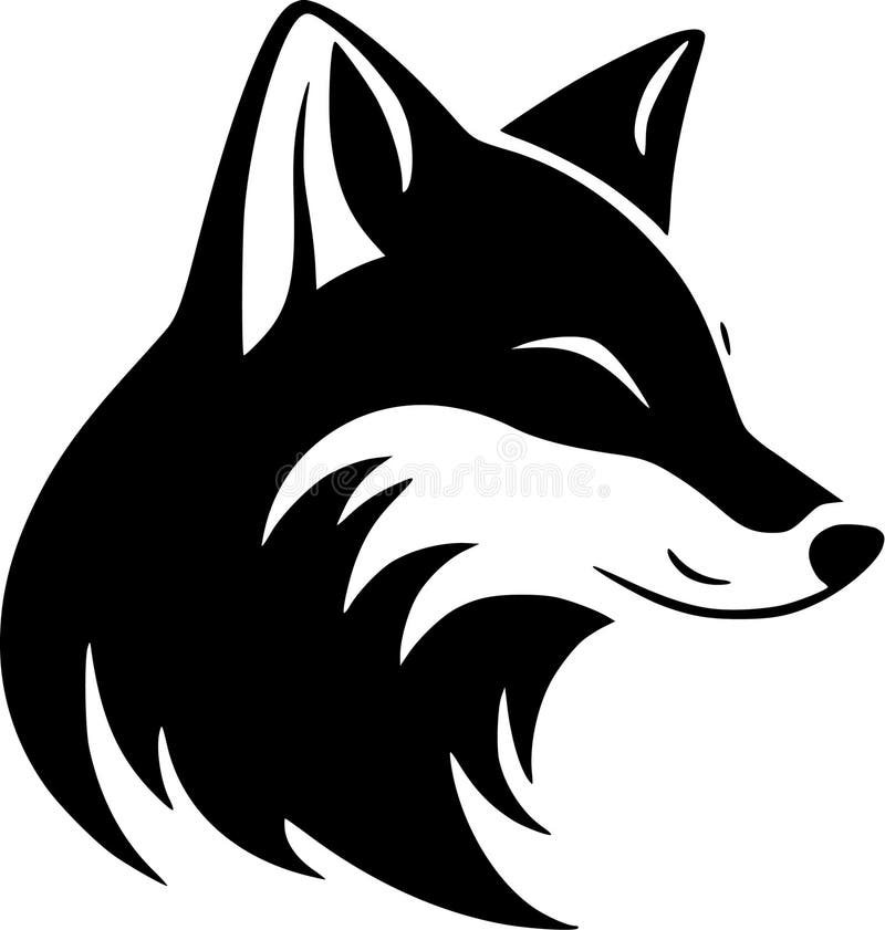 Fox - Minimalist and Simple Silhouette - Vector Illustration Stock ...