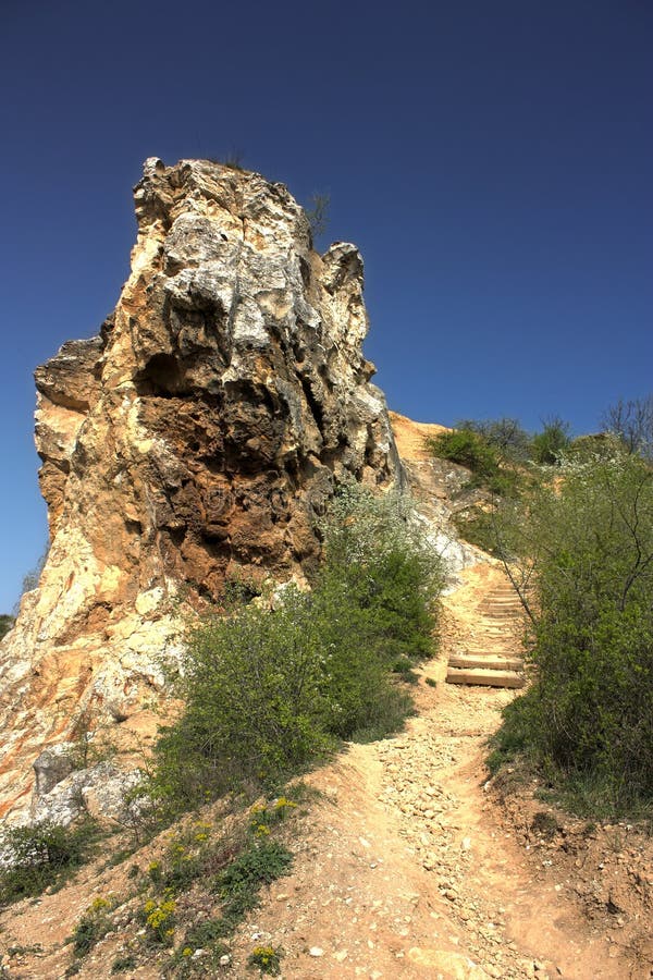 Fox Mountain Rocks with Blue Sky Stock Photo - Image of hungary, open ...