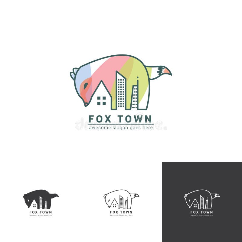 Fox Construction Logo Stock Illustrations – 61 Fox Construction Logo ...